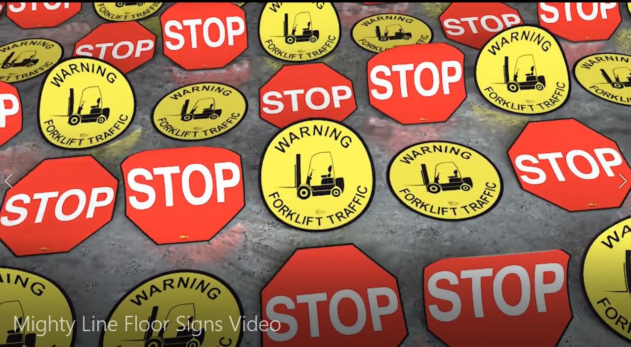 Mighty Line Floor Signs – The Floor Tape Store